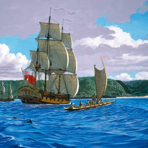 HMS Resolution | Herb Kawainui Kāne
